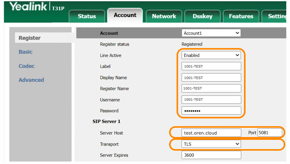 How to configure Yealink IP-Phone to BTEL2.0 using TLS (to work aside OUC) - ATSB :: University